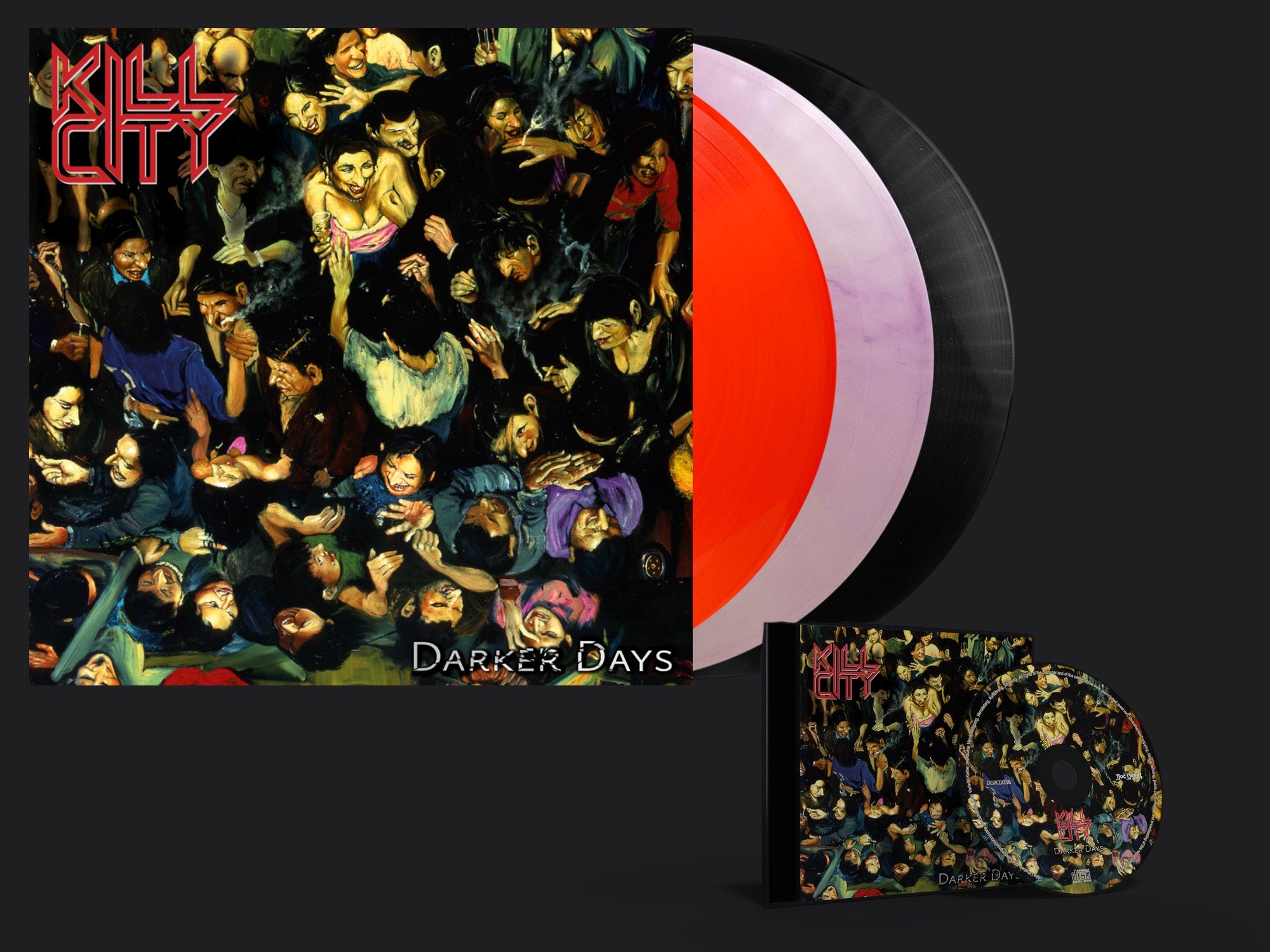 Kill City - Darker Days (CD / Vinyl Bundle) – Doc Gator Records